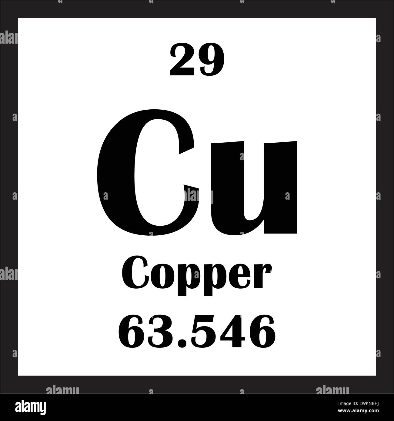 Copper atomic structure hi-res stock photography and images - Alamy
