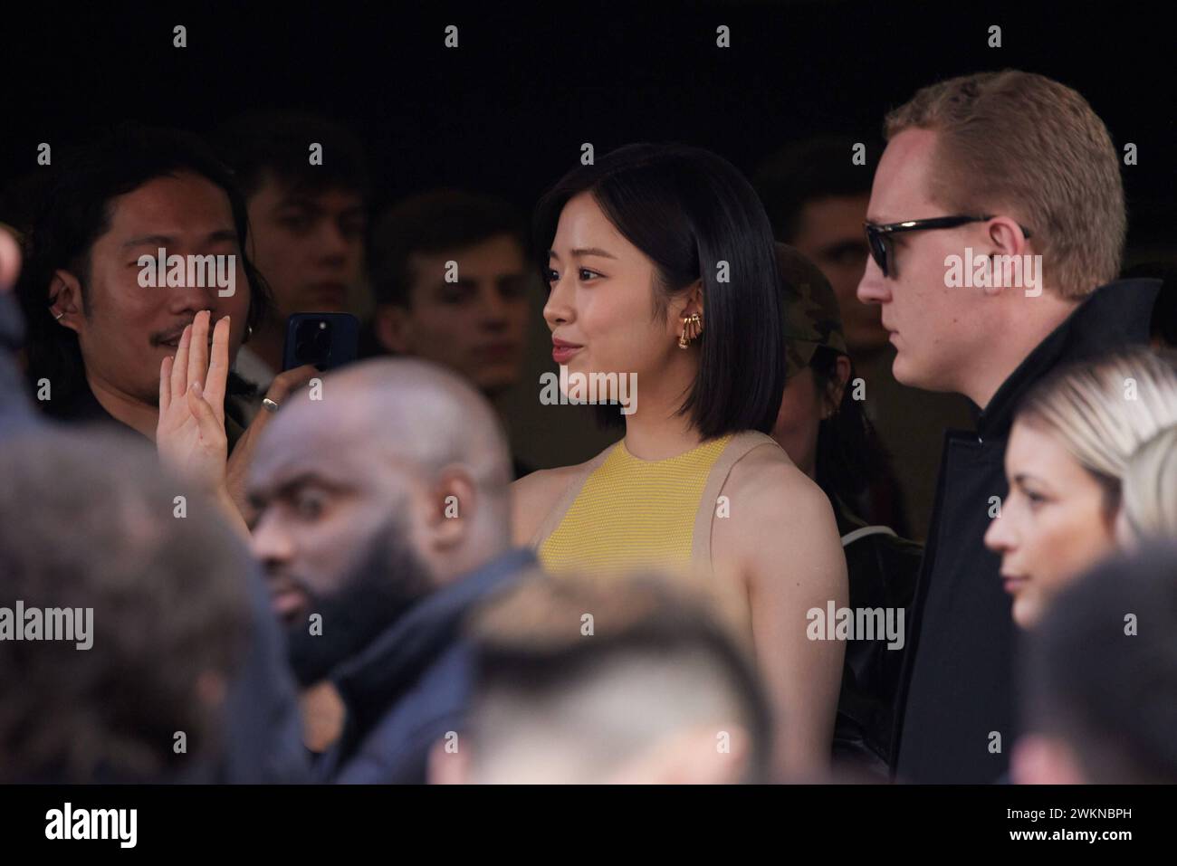 News - FENDI - FW 24-25 - Celebrity arrivals and street style An Ju-Jin ...