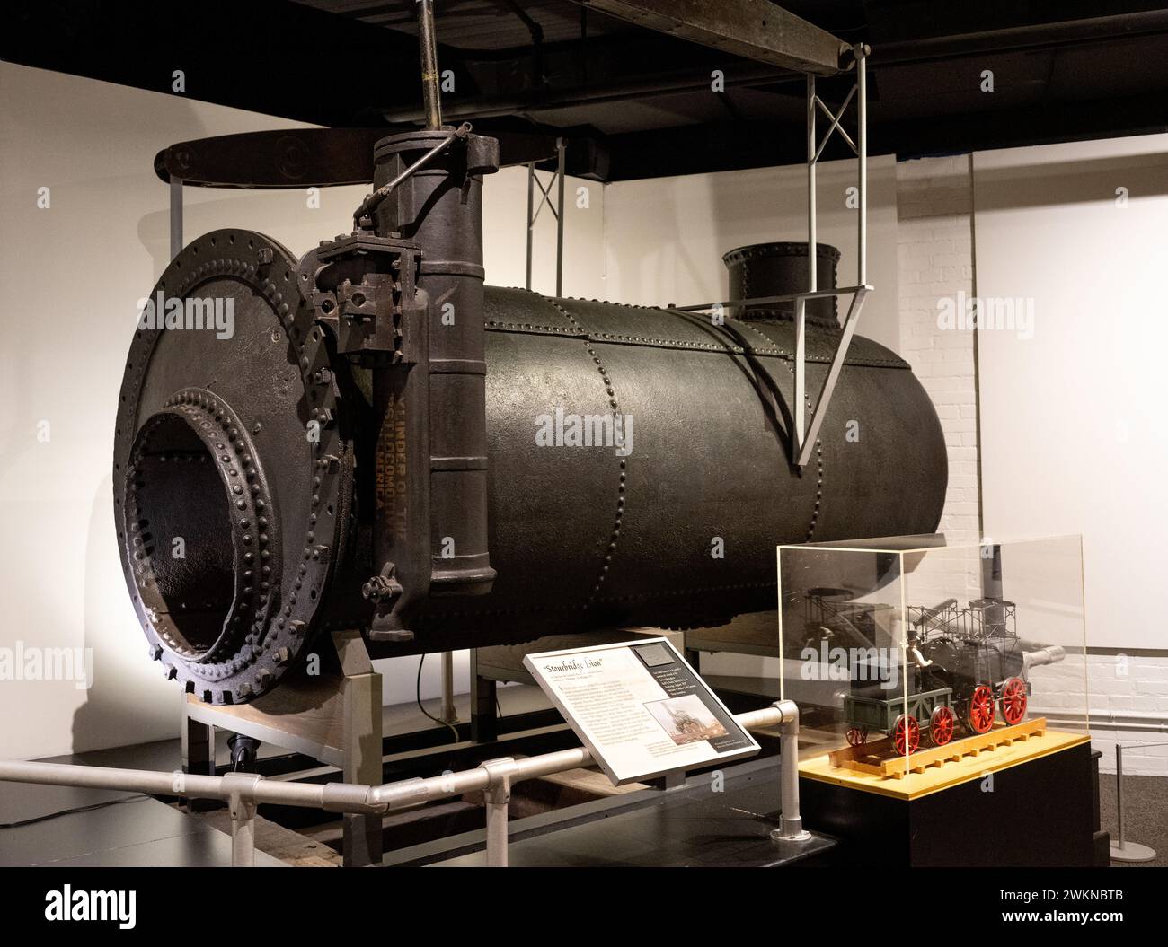 the "Stourbridge Lion" purshased locomotive from England. First ...