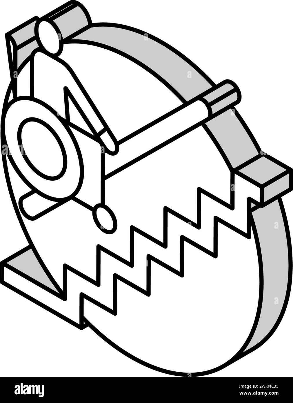 environmental adaptations occupational therapist isometric icon vector ...