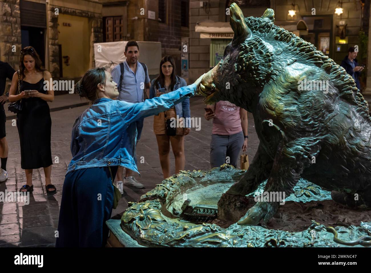 Daily life in Florence, Italy Stock Photo - Alamy