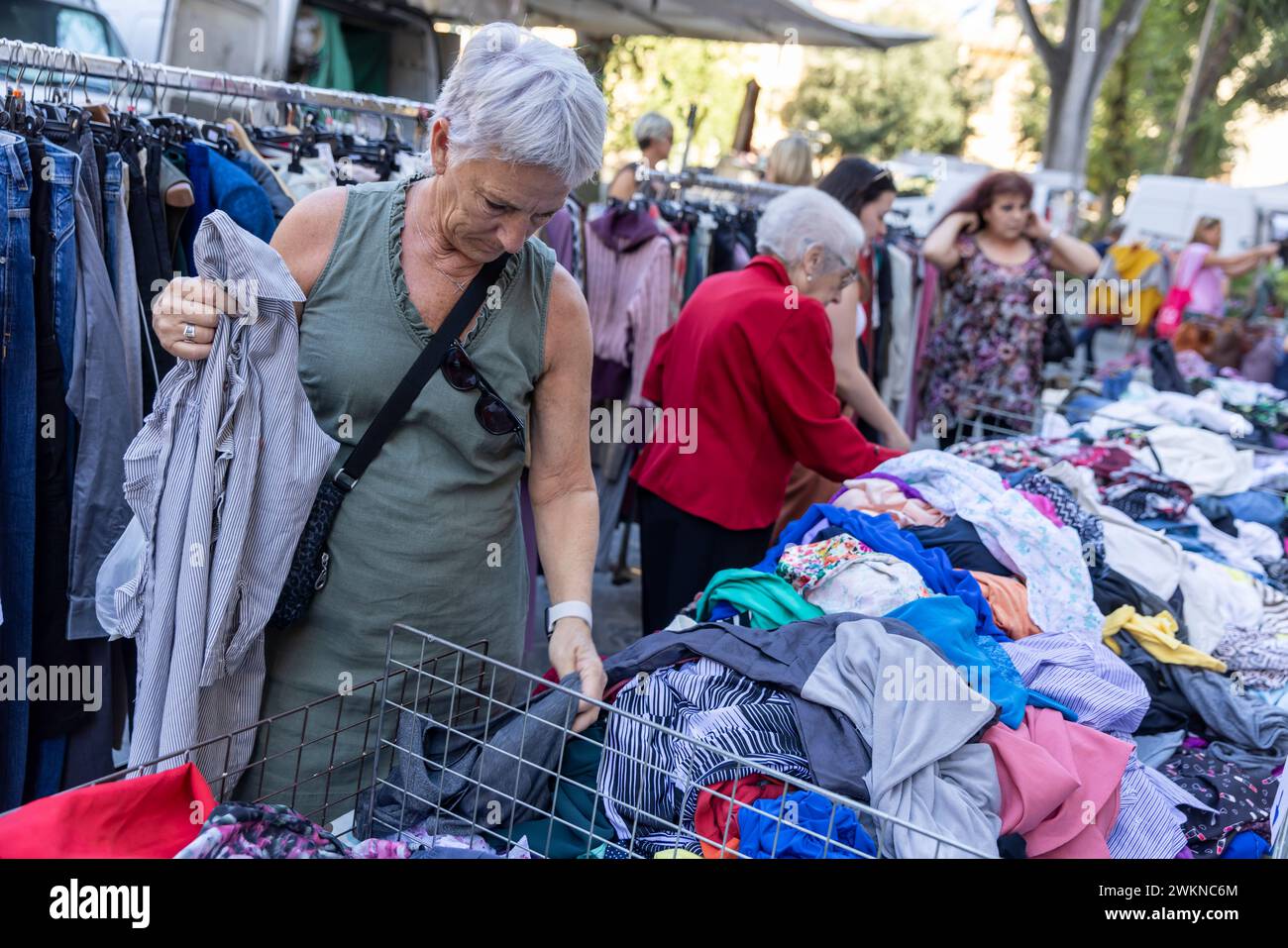 Daily life in Florence, Italy Stock Photo - Alamy