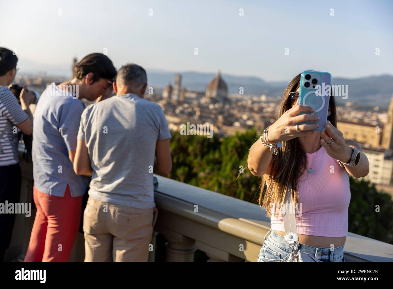 Daily life in Florence, Italy Stock Photo - Alamy