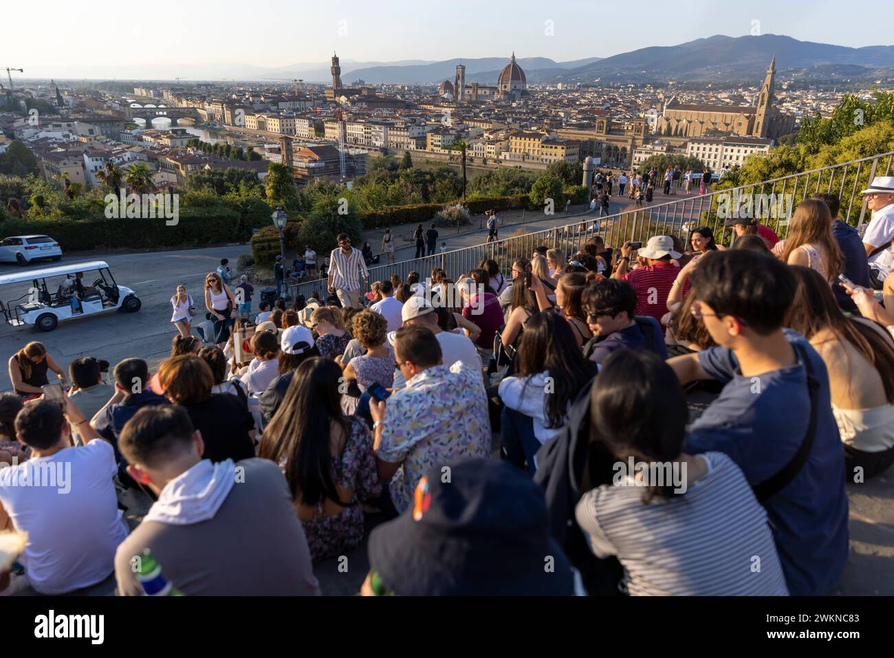 Daily life in Florence, Italy Stock Photo - Alamy