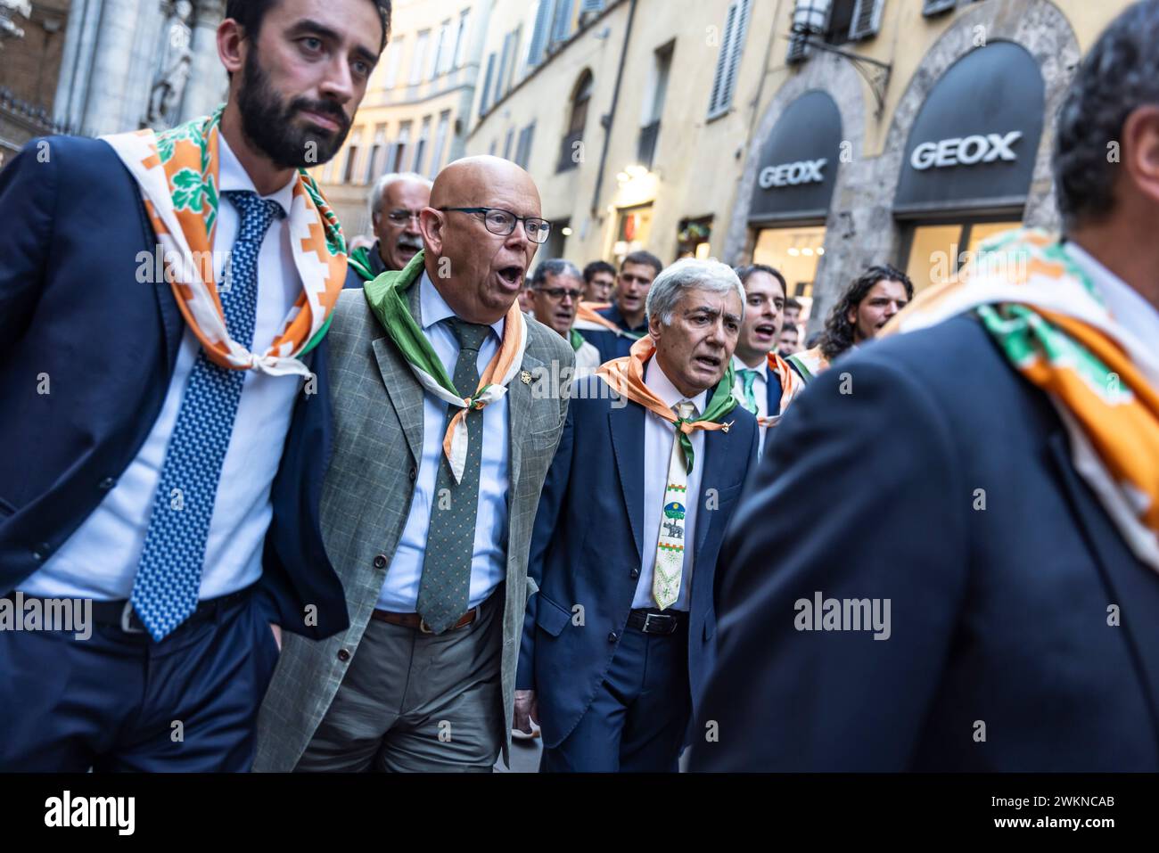 Daily life in Siena, Italy Stock Photo - Alamy