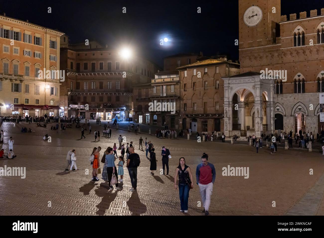 Daily life in Siena, Italy Stock Photo - Alamy
