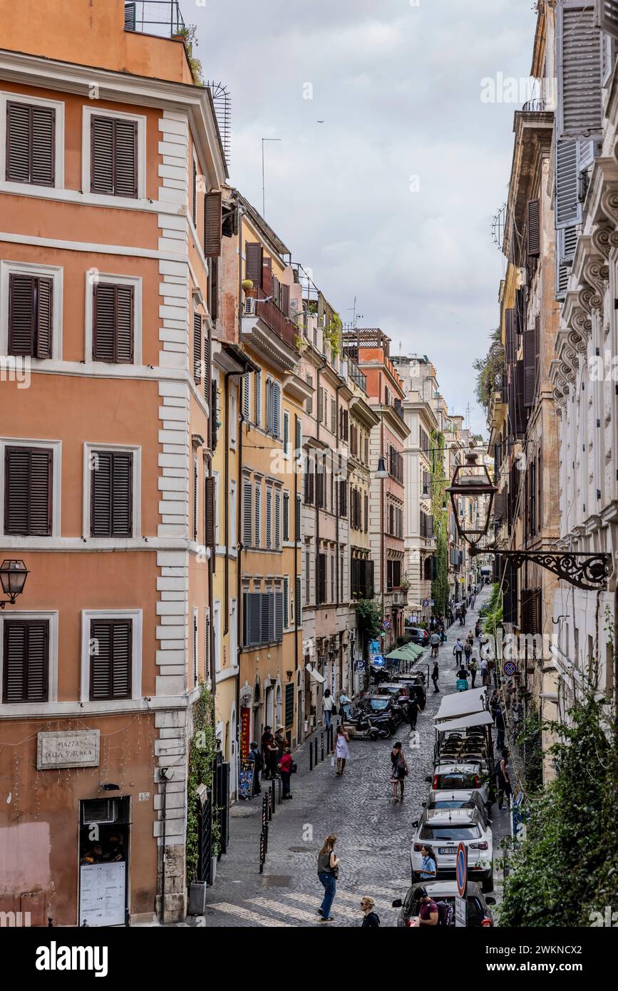 Daily life in the streets of Rome, Italy Stock Photo - Alamy