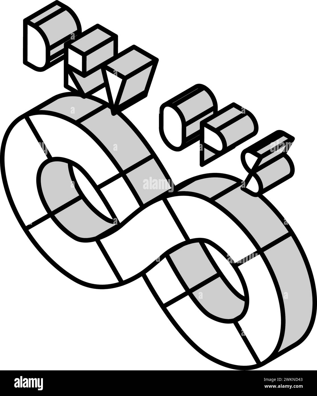 devops software isometric icon vector illustration Stock Vector Image ...