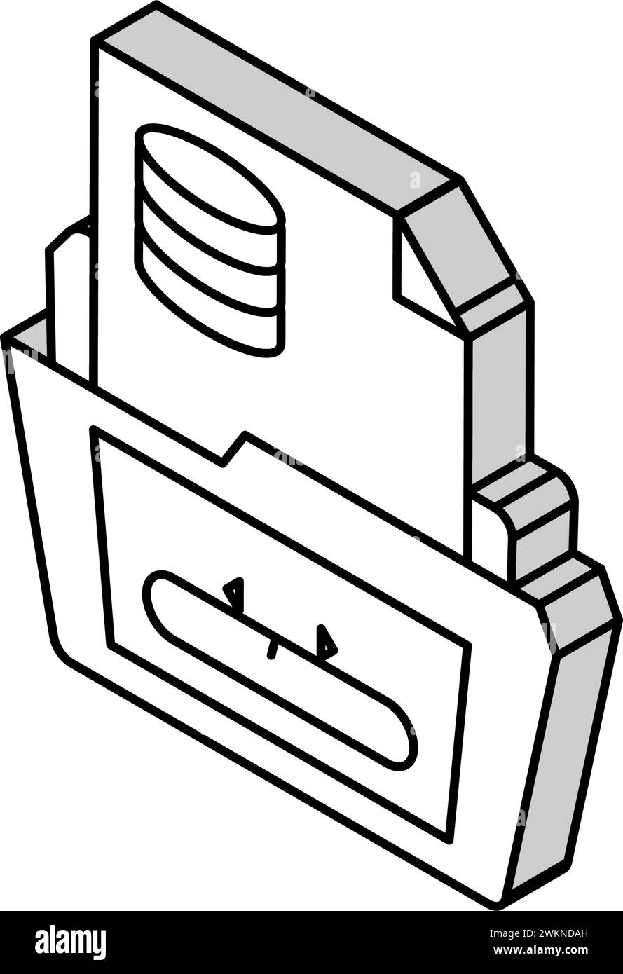 software prototyping isometric icon vector illustration Stock Vector ...