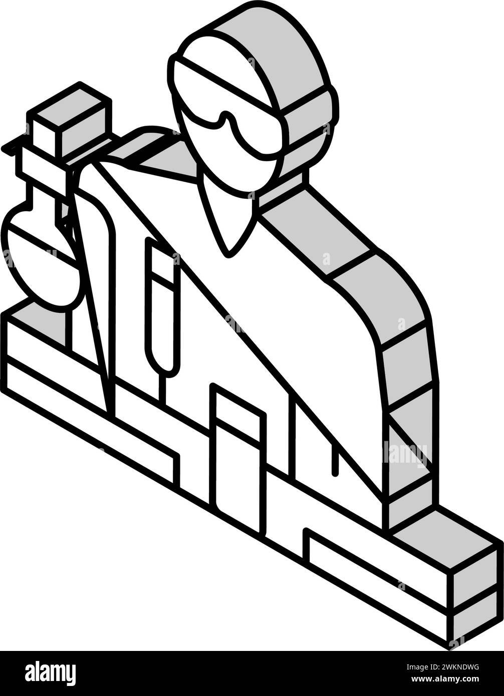 lecture hall college teacher isometric icon vector illustration Stock ...