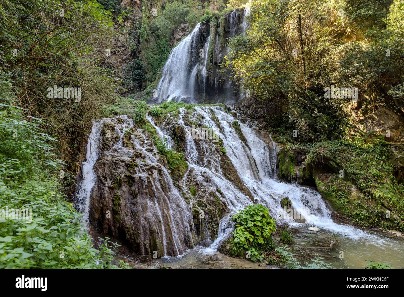 Parco Villa Gregoriana is a public setting in Tivoli along the Aniene ...