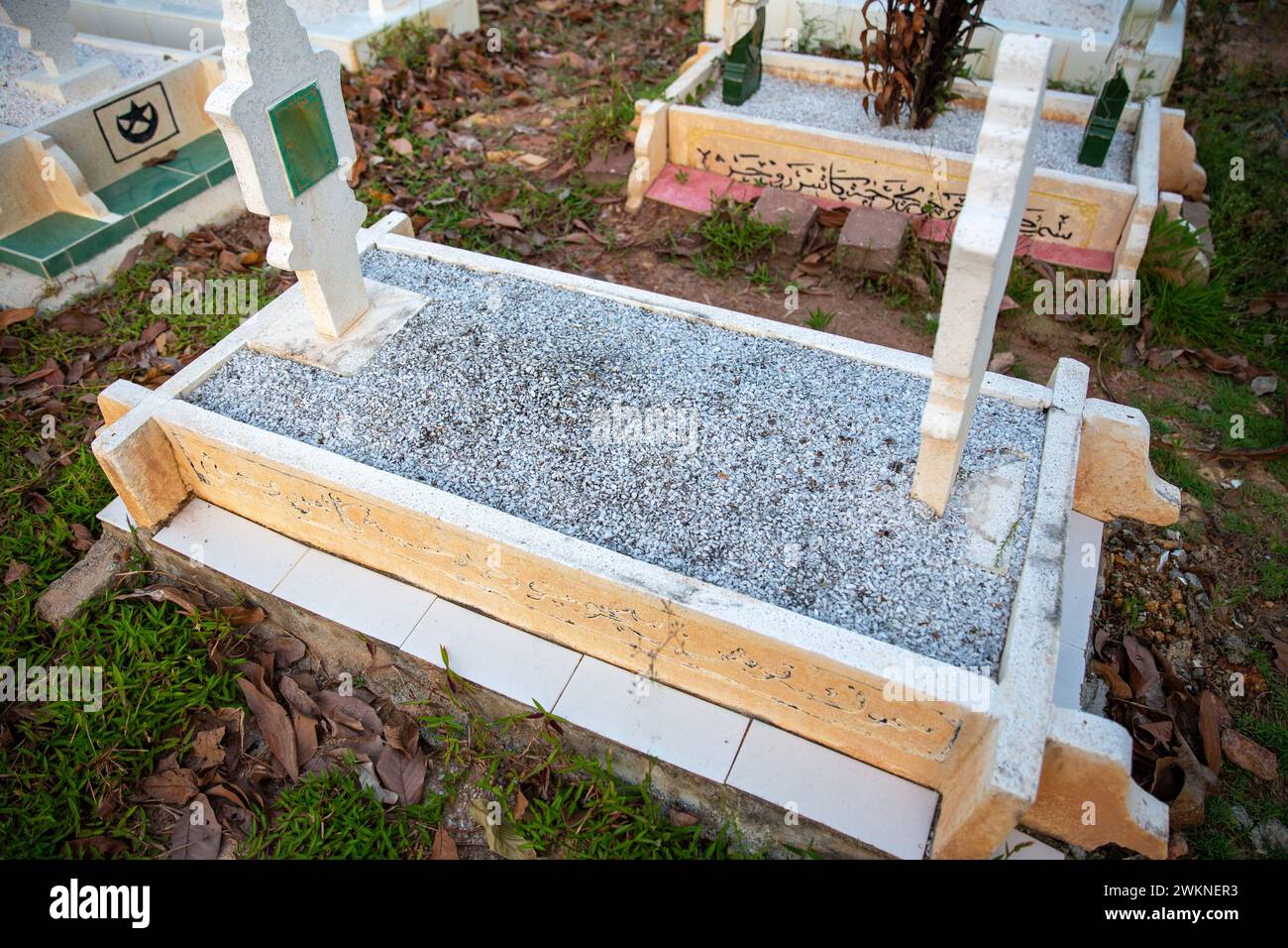Traditional Common Burial Ground in Malaysia Stock Photo - Alamy