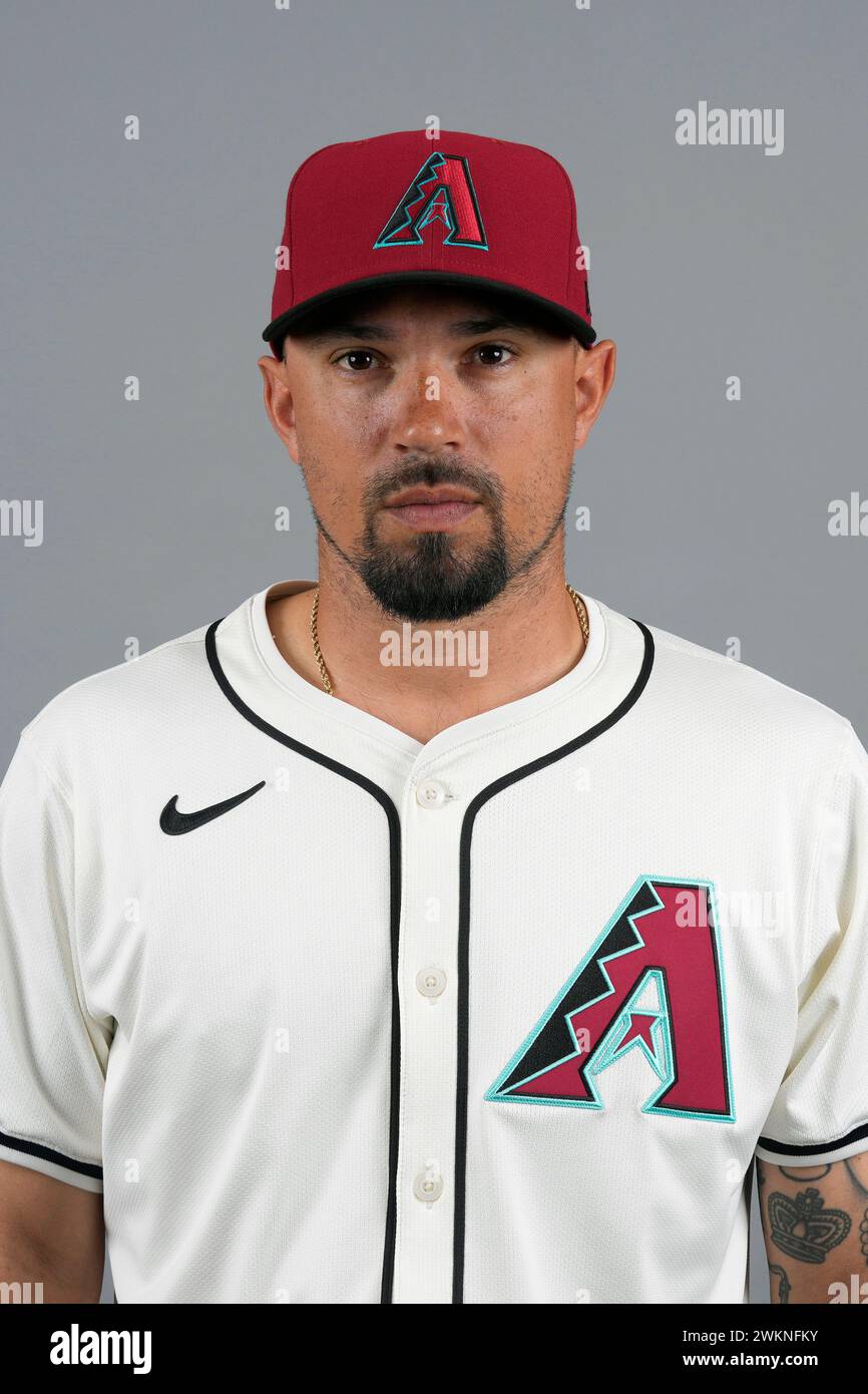 This is a 2024 photo of Jace Peterson of the Arizona Diamondbacks ...