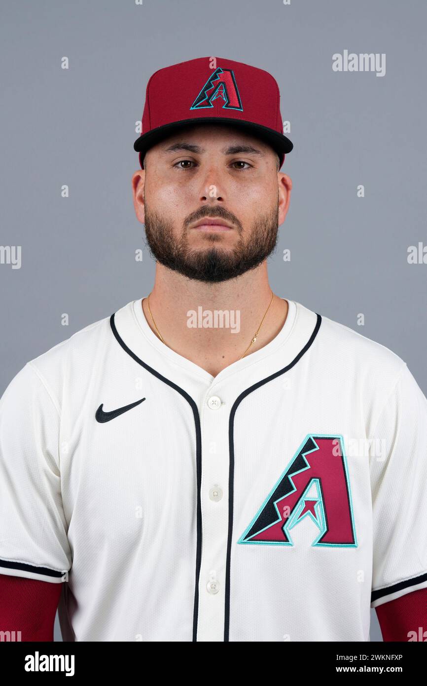 This is a 2024 photo of Peter Strzelecki of the Arizona Diamondbacks ...