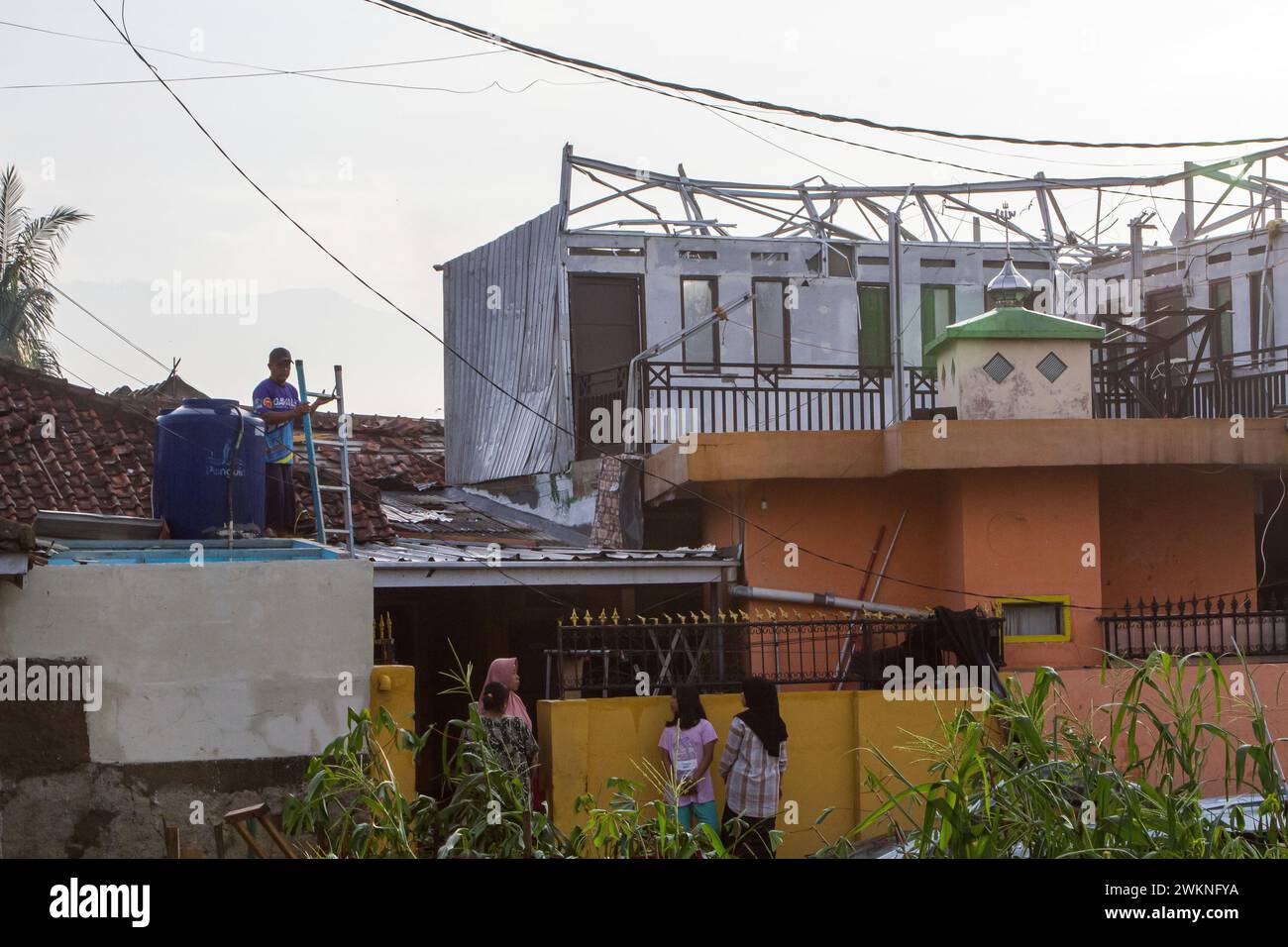 Sumedang Regency, West Java, Indonesia. 22nd Feb, 2024. A house ...