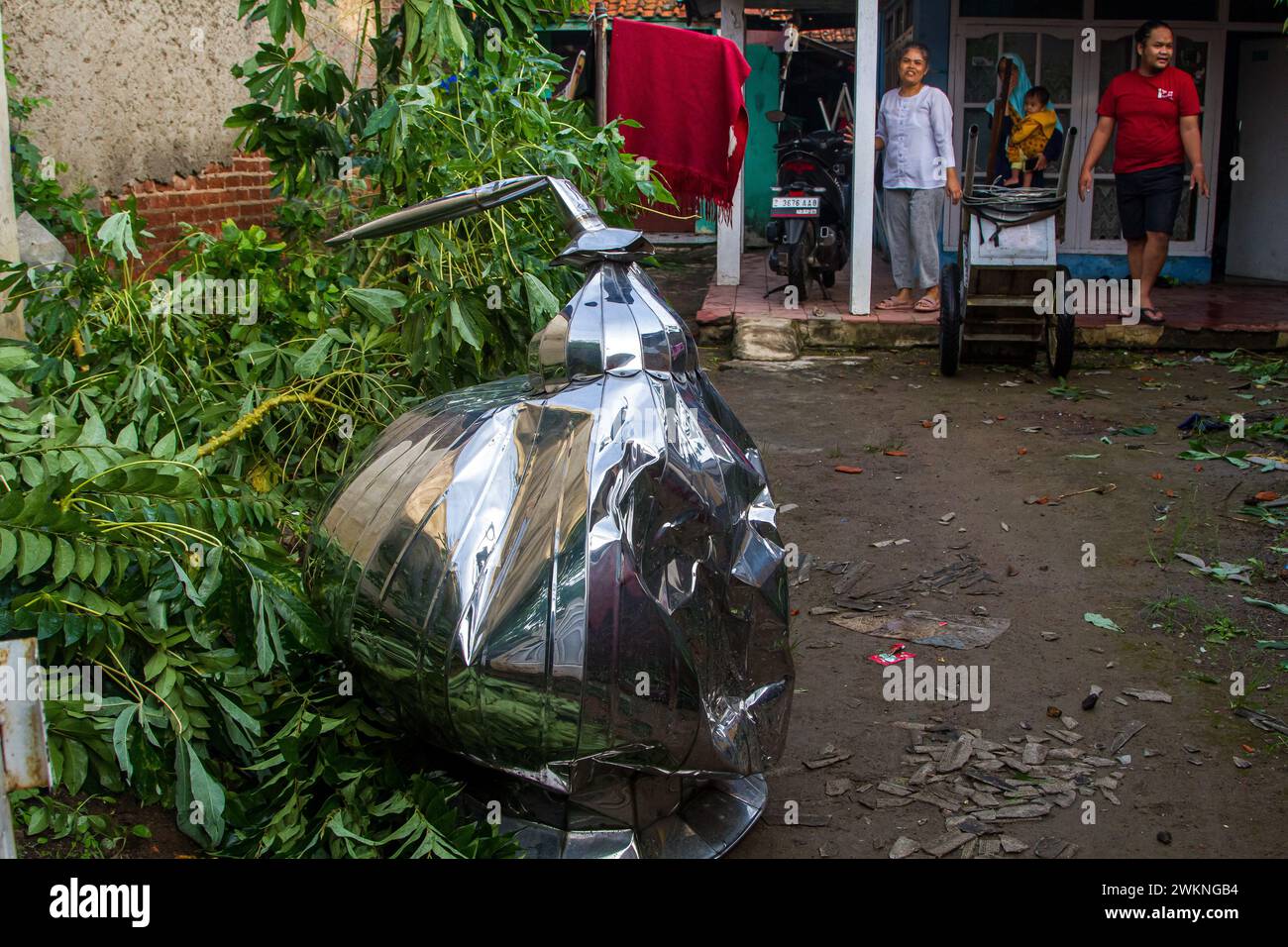 Sumedang Regency, West Java, Indonesia. 22nd Feb, 2024. A dome of ...