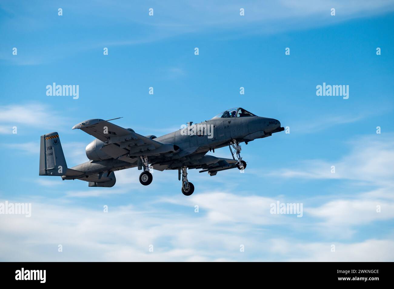 A U.S. Air Force A10 Thunderbolt II takes off for Red Flag-Nellis 24-1 ...