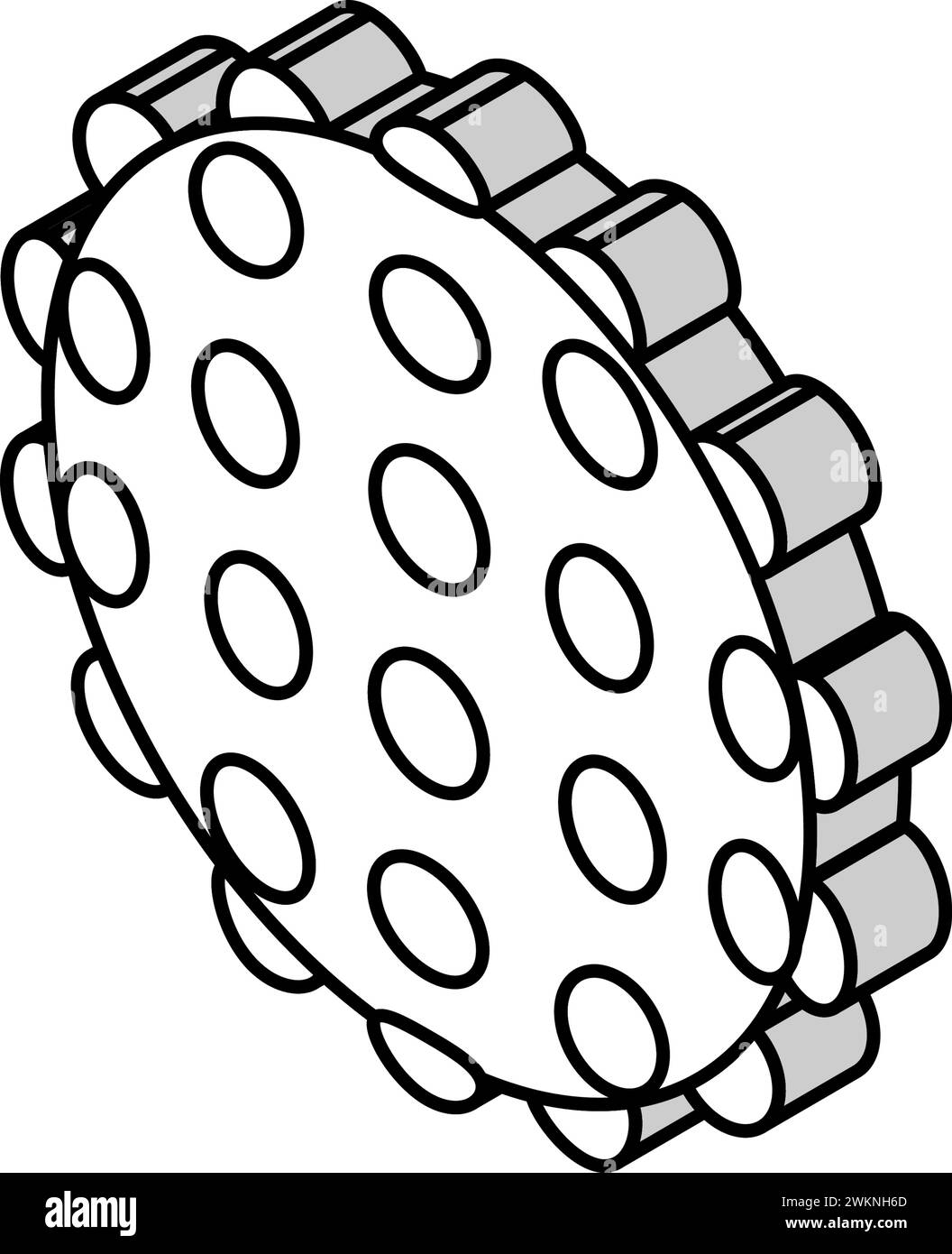 tactile toy fidget isometric icon vector illustration Stock Vector ...