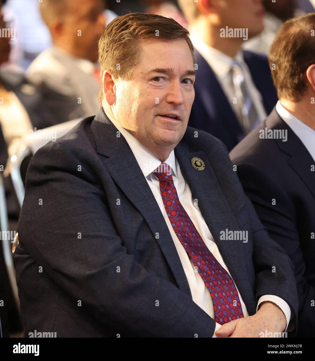 New Orleans, USA. 21st Feb, 2024. Louisiana Lt. Governor Billy ...