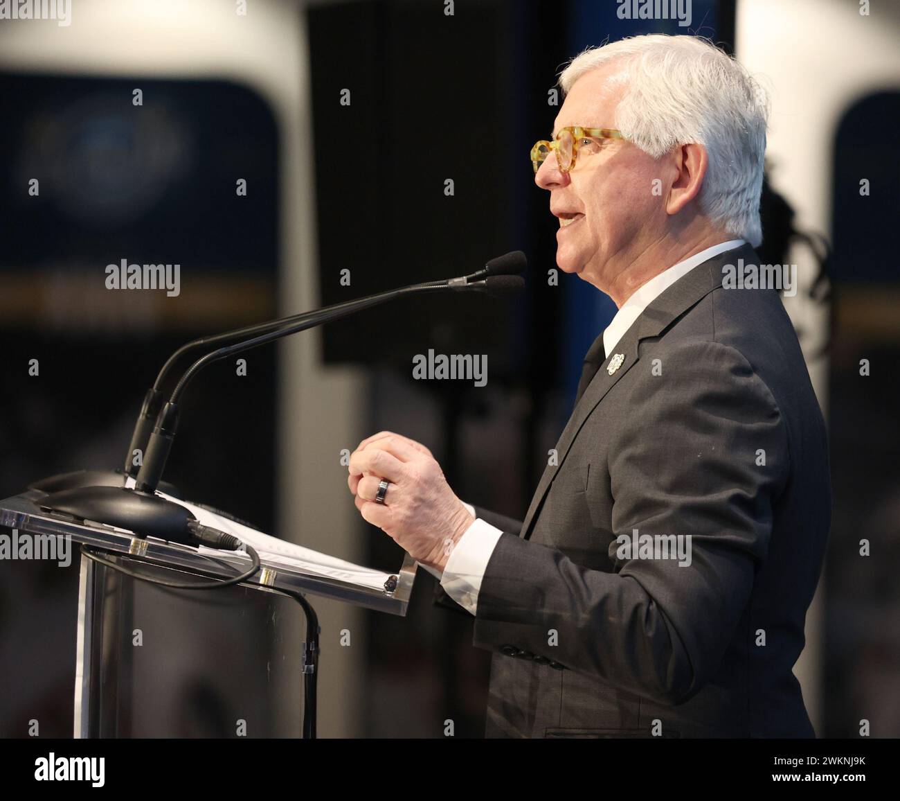 New Orleans, USA. 21st Feb, 2024. Mark Romig (New Orleans & Company ...