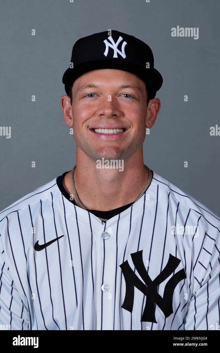 This is a 2024 photo of Josh Breaux of the New York Yankees baseball ...