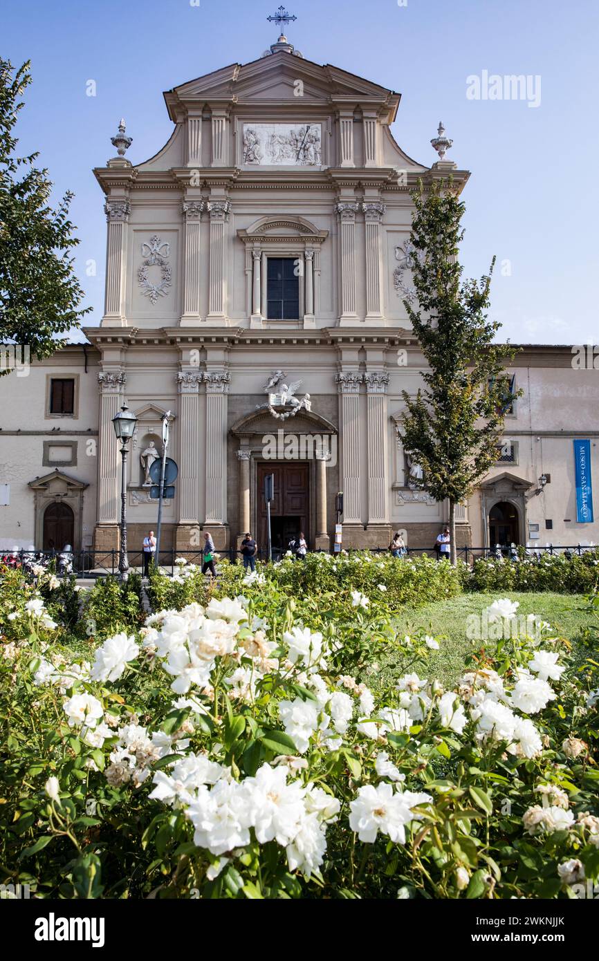 San Marco Art Museum, also a covenant and church, is less crowded than most Florence museums but ...