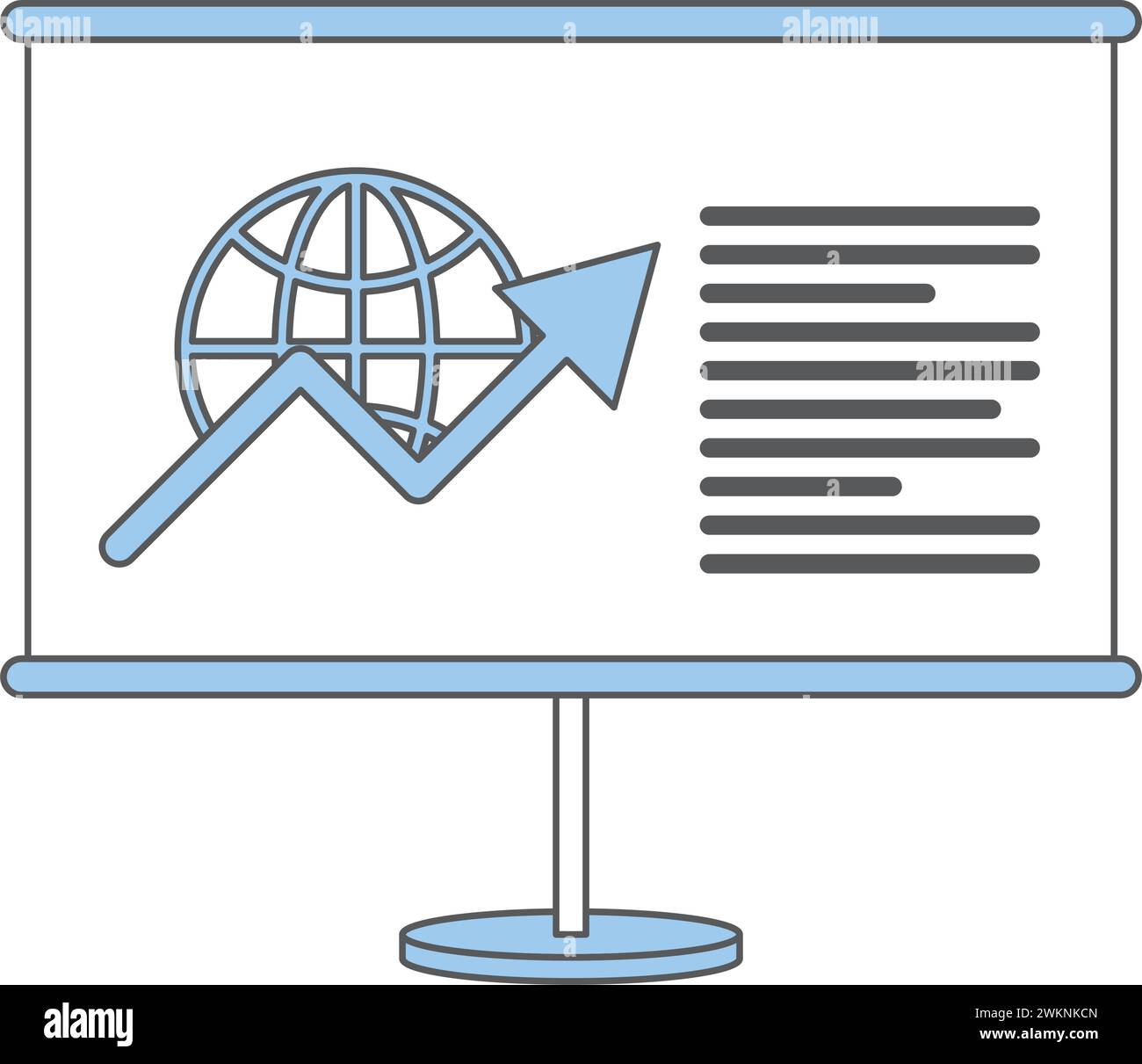 Business dashboard graph icon Vector Stock Vector Image & Art - Alamy