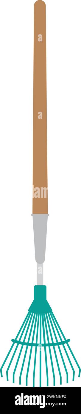 Colored gardening rake icon Vector Stock Vector Image & Art - Alamy