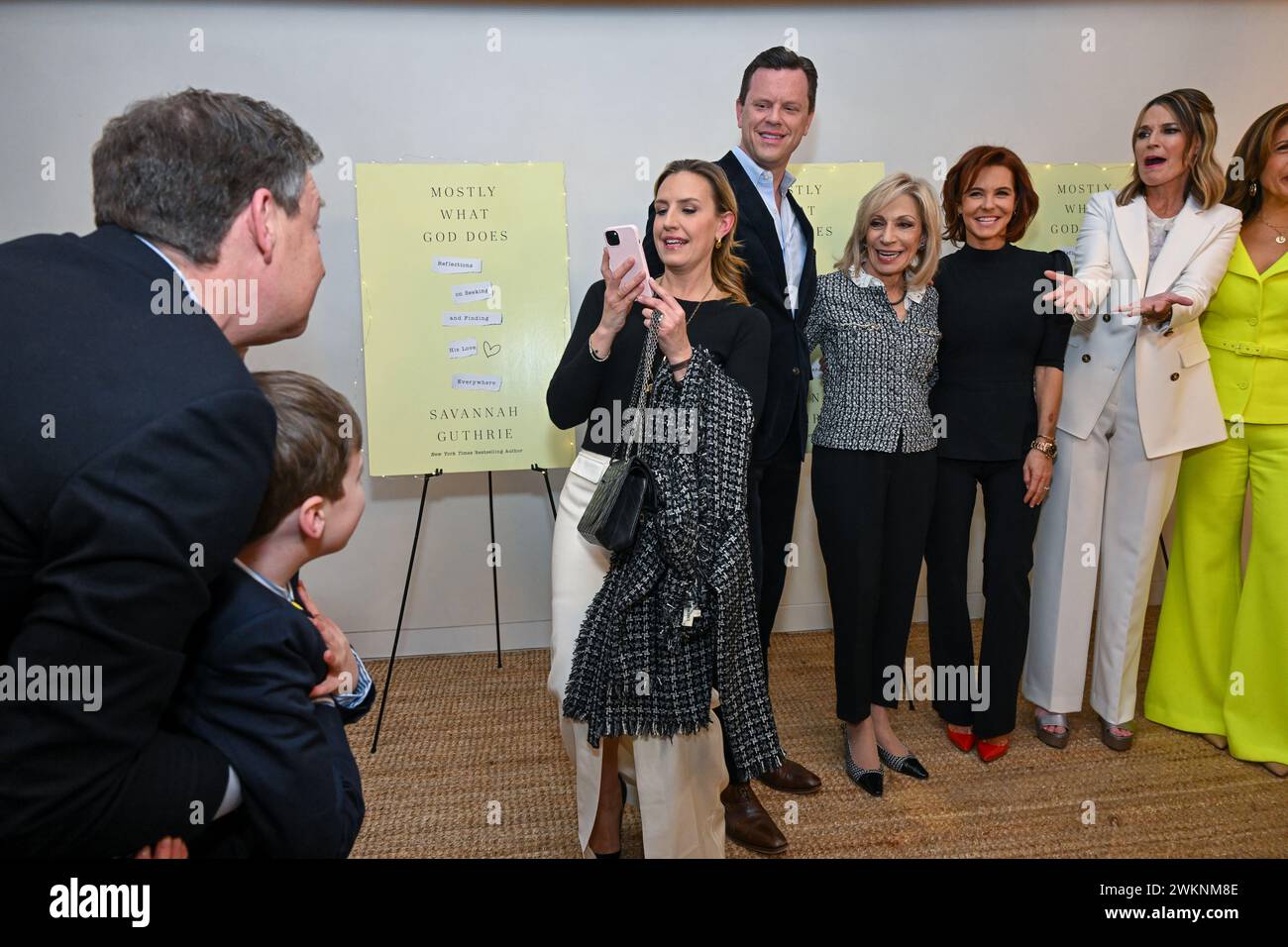 Michael Feldman and Savannah Guthrie Stock Photo - Alamy