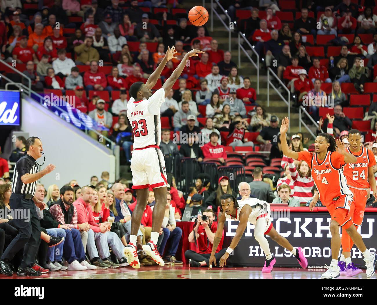 Raleigh, North Carolina, USA. 20th Feb, 2024. North Carolina State ...
