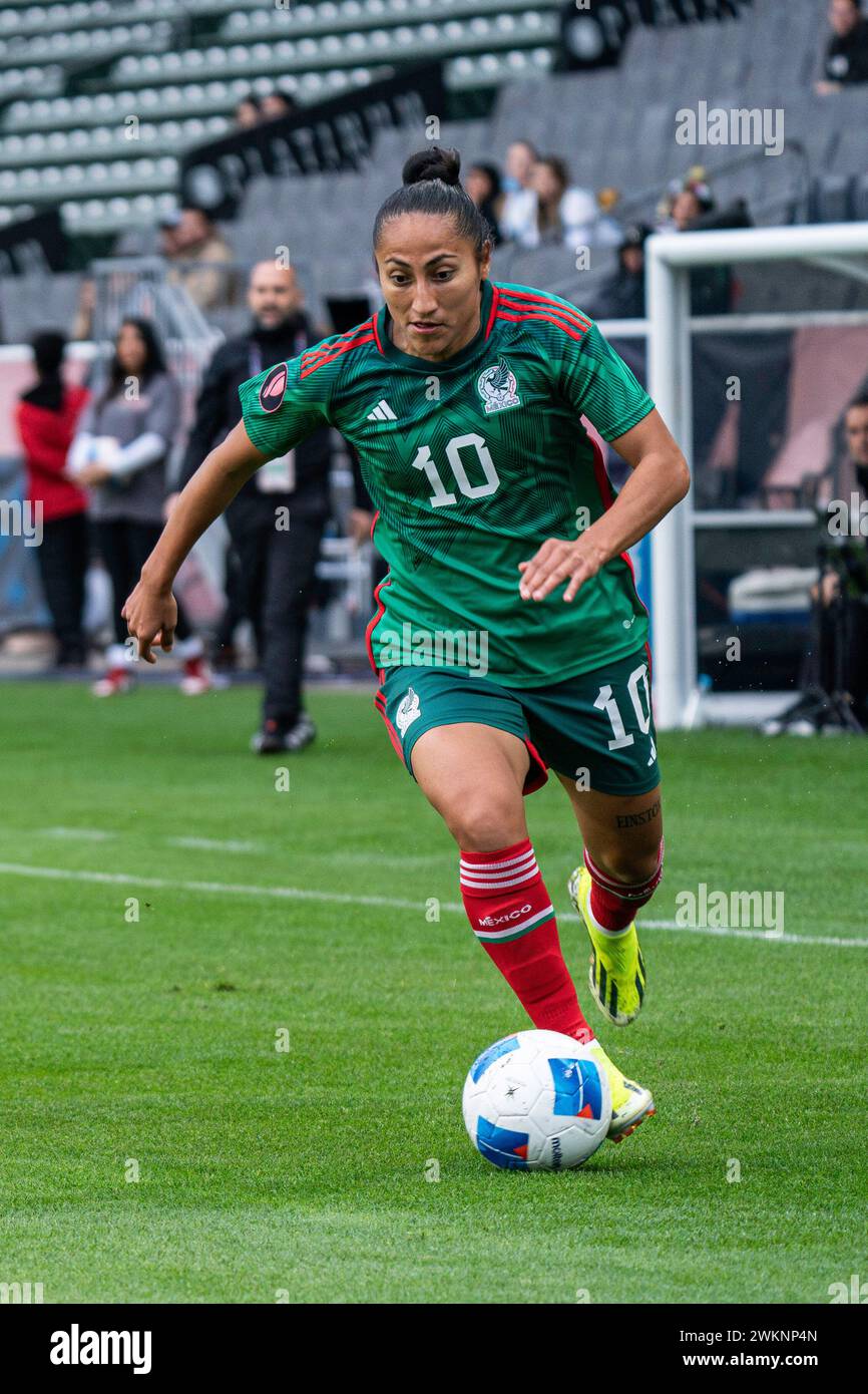 Mexico midfielder Stephany Mayor (10) during the Concacaf W Gold Cup ...