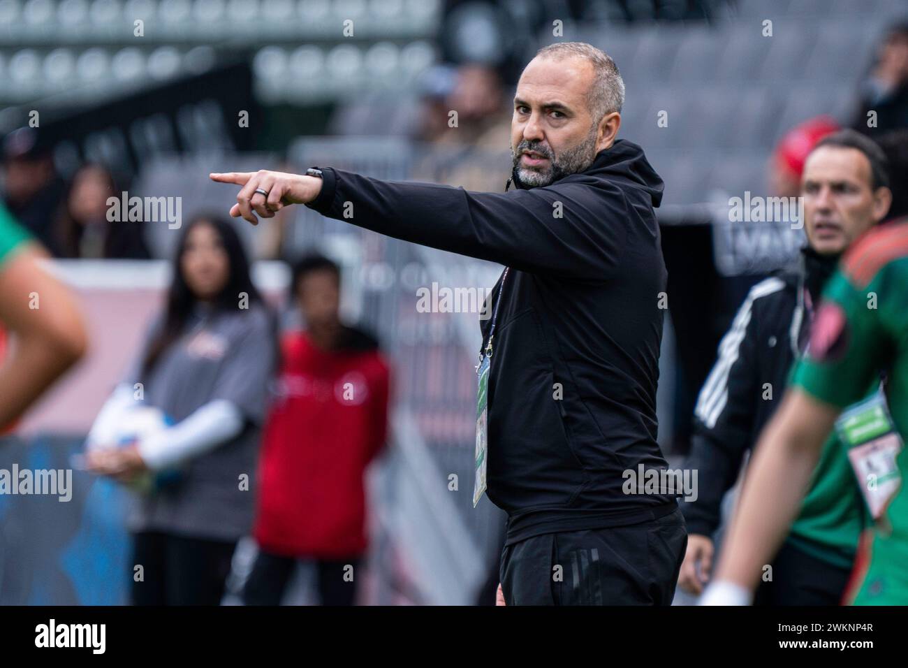 Mexico head coach Pedro López during the Concacaf W Gold Cup Group A ...