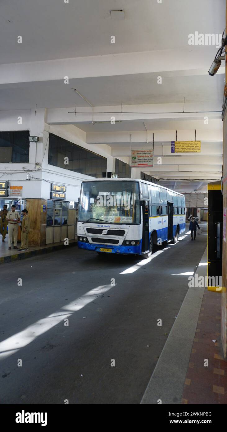 Bangalore, India - January 16 2024: Interior view of Jayanagar 4th ...