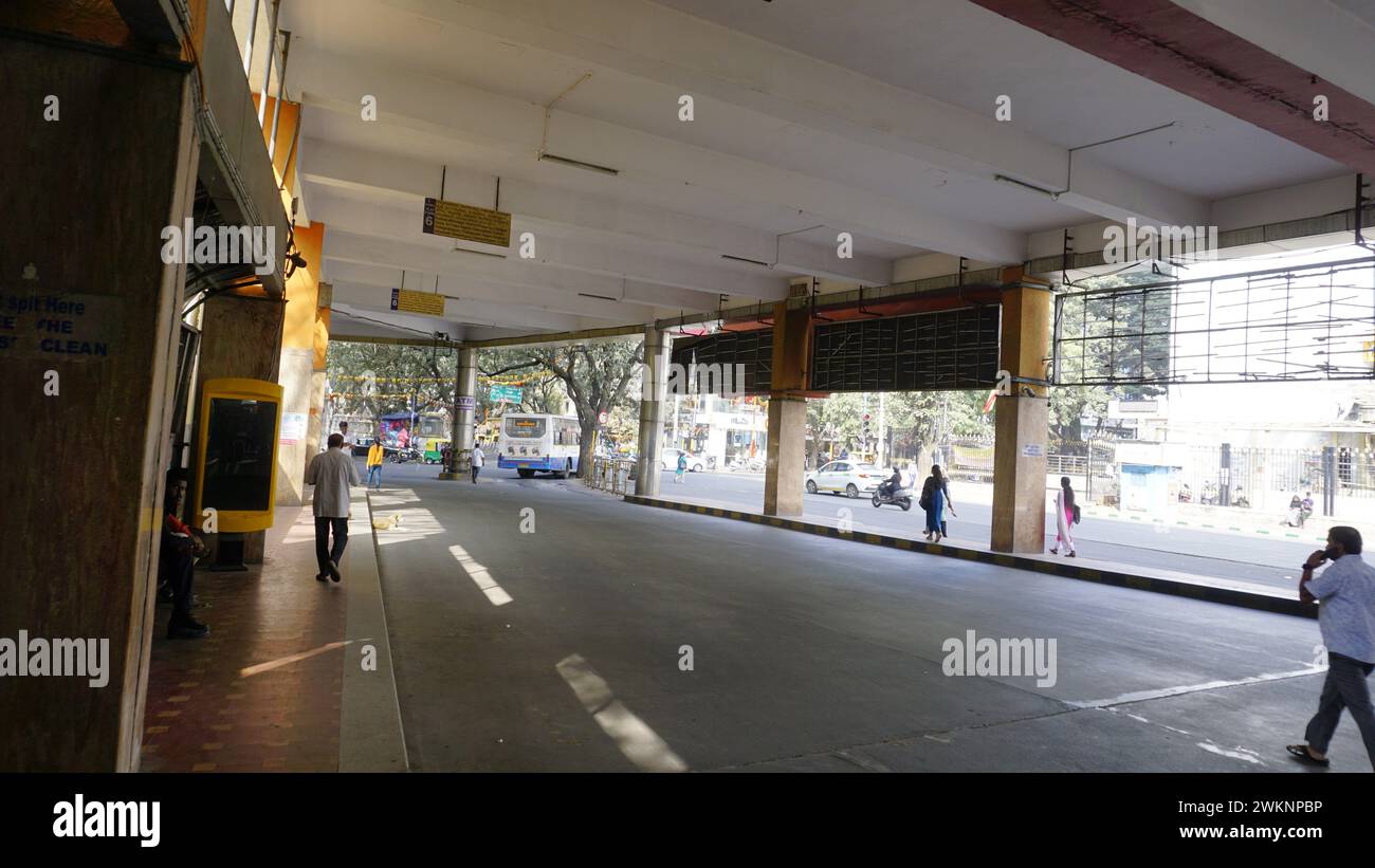 Bangalore, India - January 16 2024: Interior view of Jayanagar 4th ...