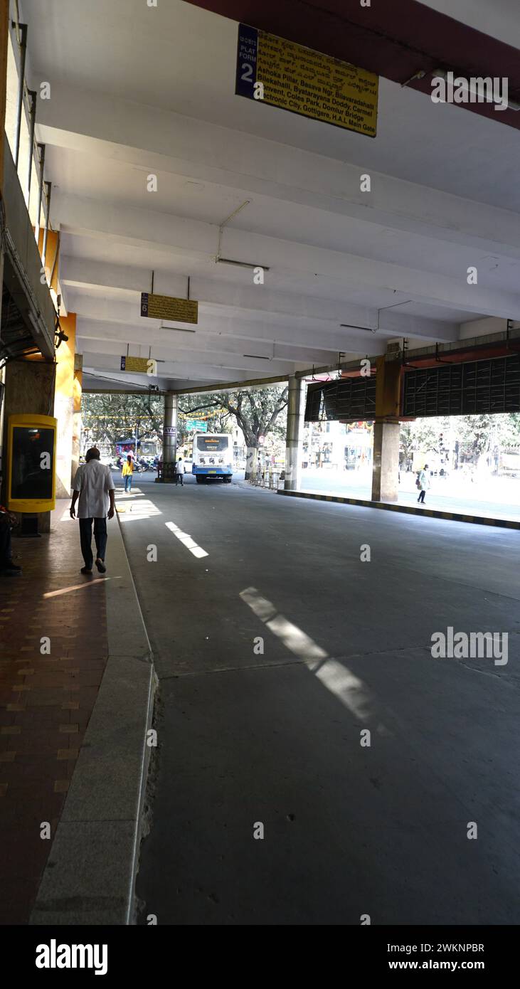 Bangalore, India - January 16 2024: Interior view of Jayanagar 4th ...