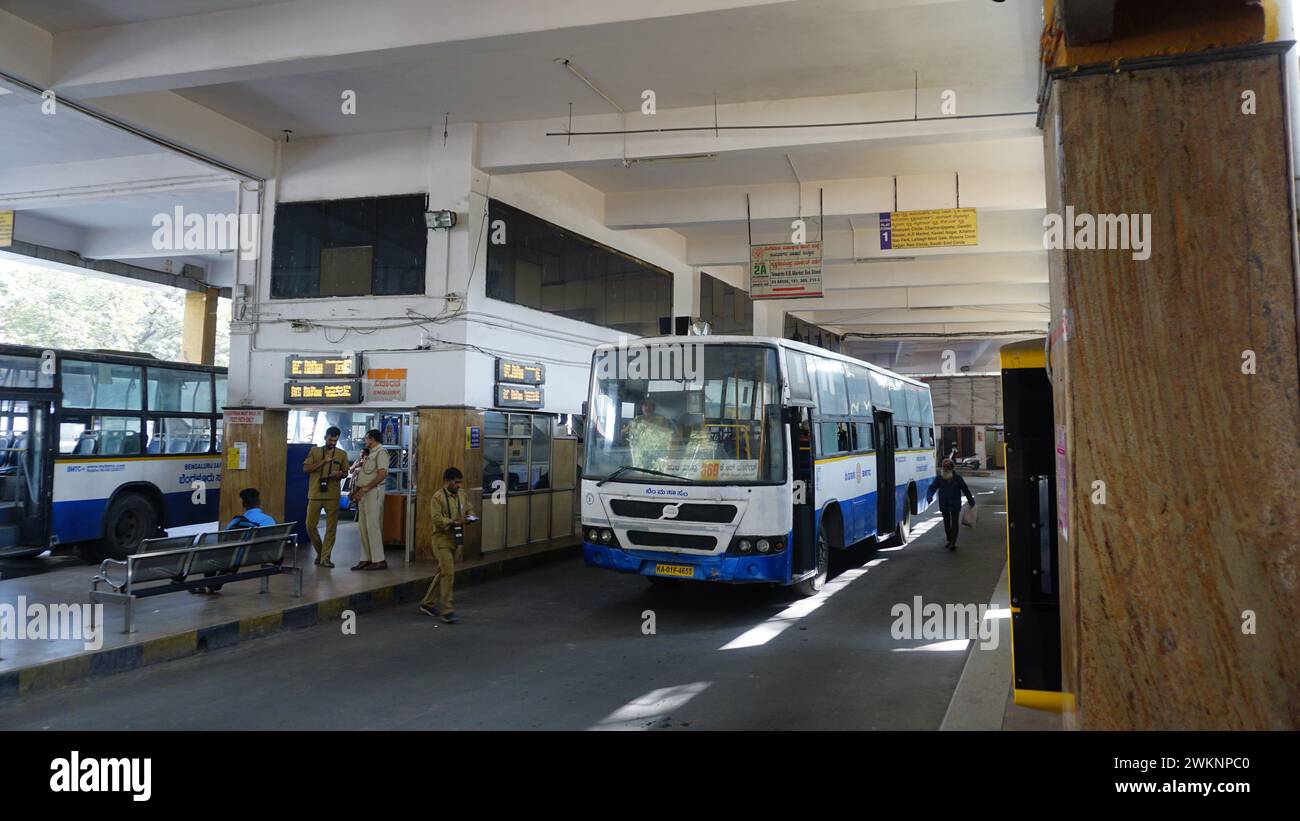 Bangalore, India - January 16 2024: Interior view of Jayanagar 4th ...