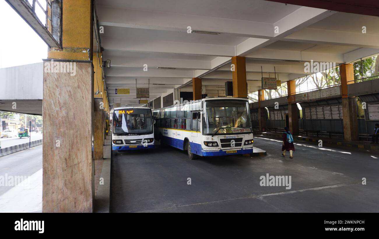 Bangalore, India - January 16 2024: Interior view of Jayanagar 4th ...