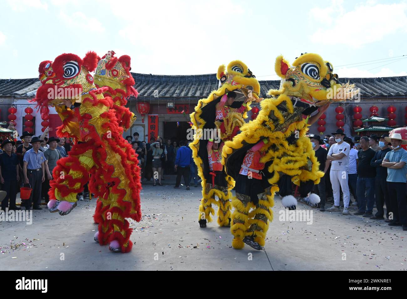 **CHINESE MAINLAND, HONG KONG, MACAU AND TAIWAN OUT** Folk activities ...