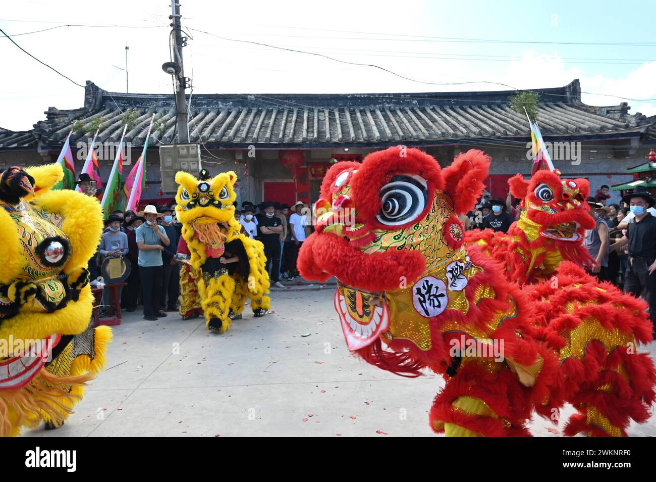 **CHINESE MAINLAND, HONG KONG, MACAU AND TAIWAN OUT** Folk activities ...