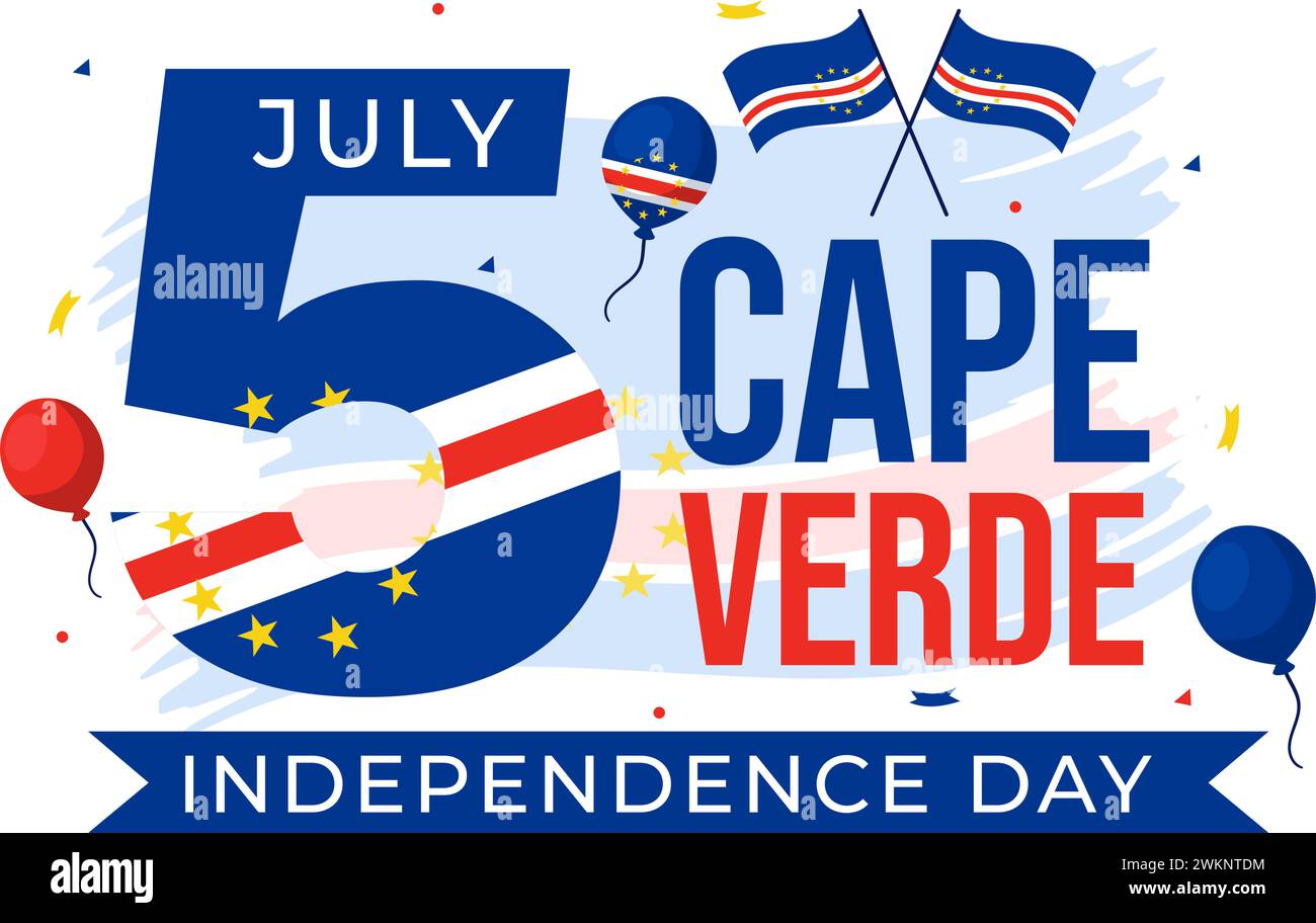 Independence day cape verde Stock Vector Images - Alamy