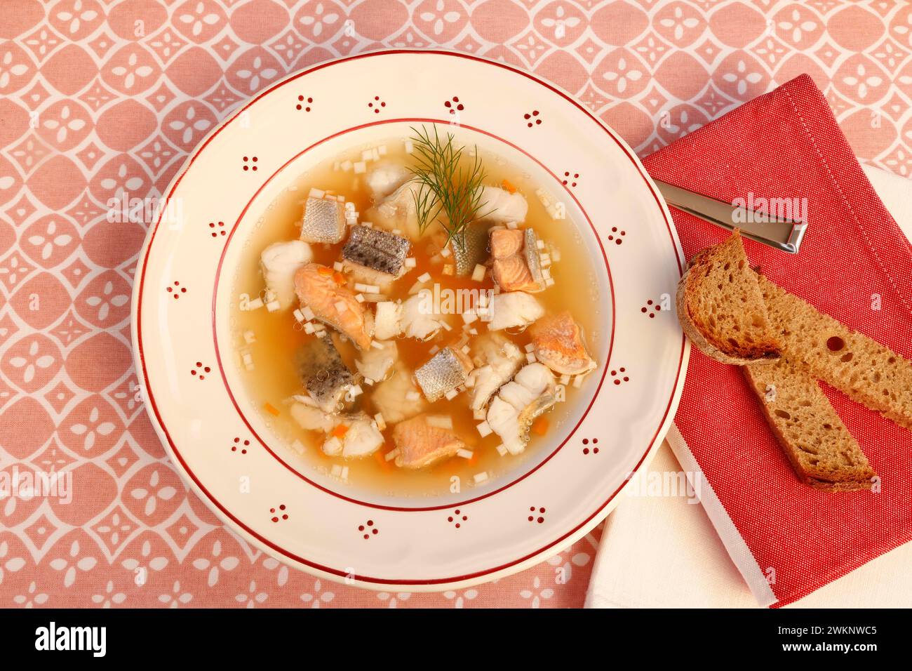 Swabian cuisine, Lake Constance fish pot, fish soup, healthy eating ...