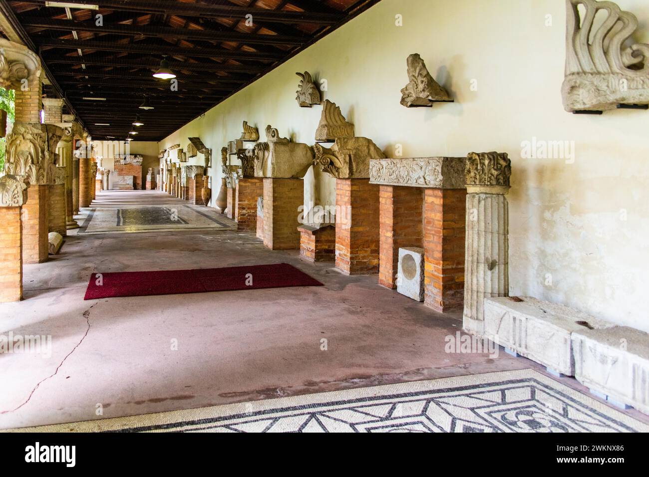 Garden with Lapidarium, National Archaeological Museum, Villa Cassis ...