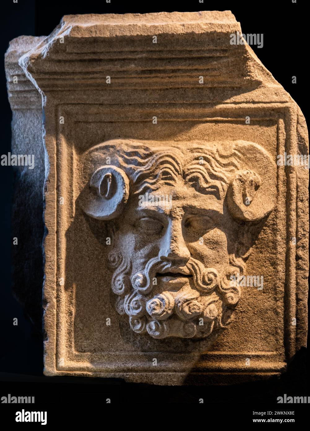 Jupiter Ammon, 1st century, National Archaeological Museum, Villa ...