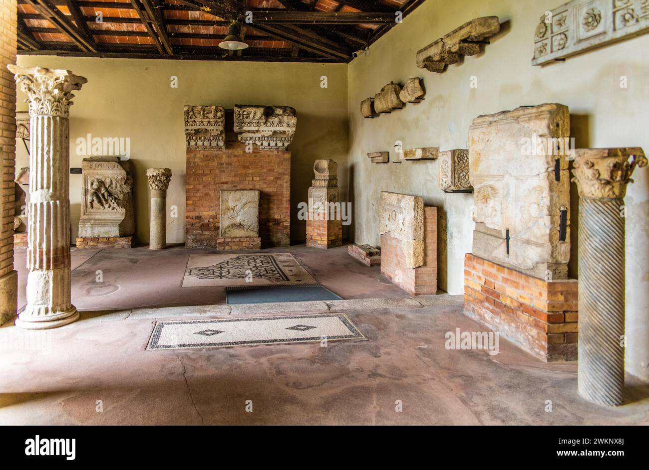 Garden with Lapidarium, National Archaeological Museum, Villa Cassis ...
