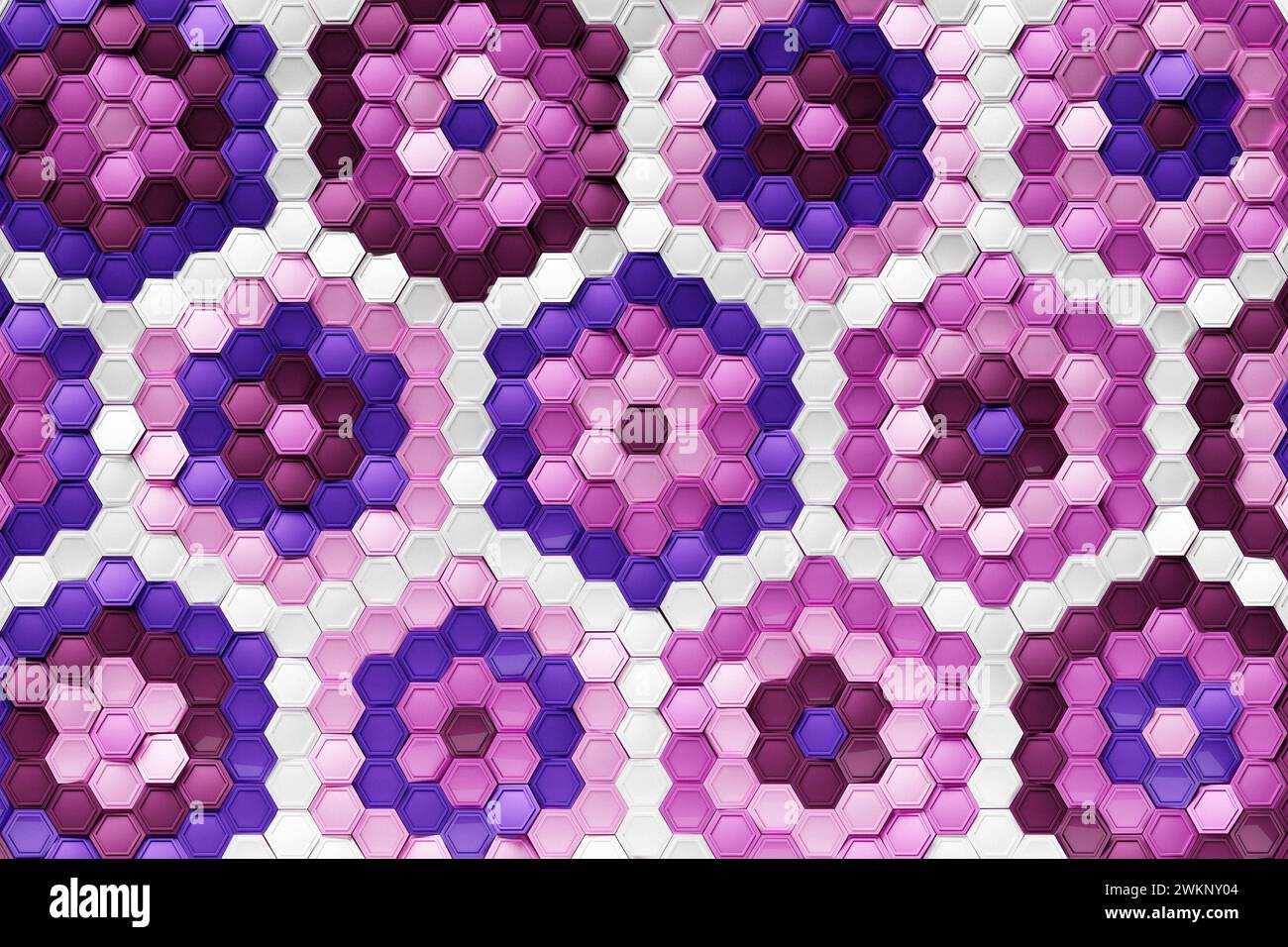 Multicolored pattern, hexagon pattern. 3D visualization Stock Photo - Alamy Multicolored pattern, hexagon pattern. 3D visualization Stock Photo - Alamy