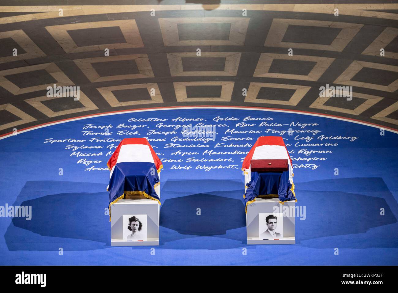 French President Emmanuel Macron gives a speech during the national ...