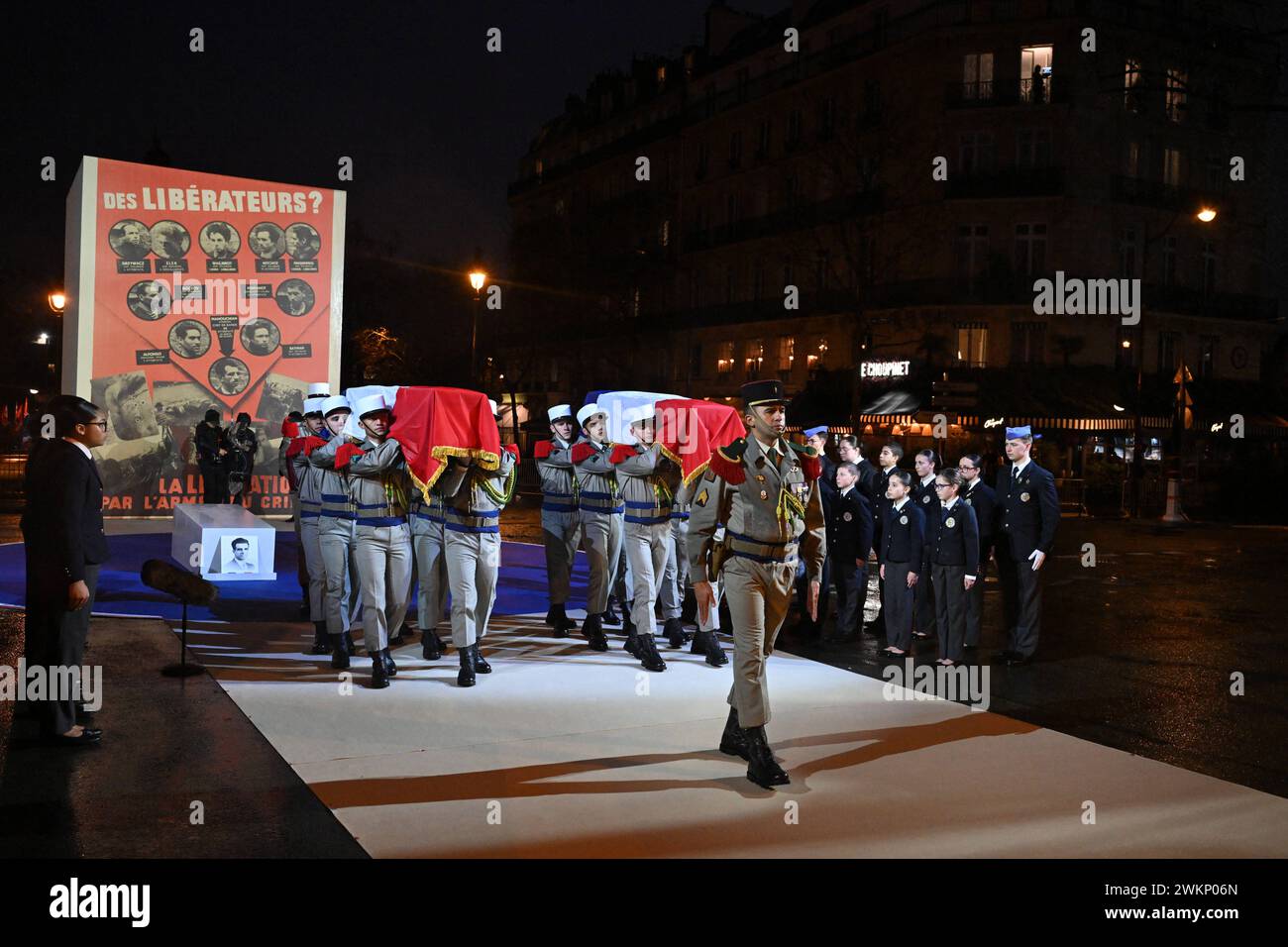 State ceremony for the induction into the mausoleum the Pantheon of ...
