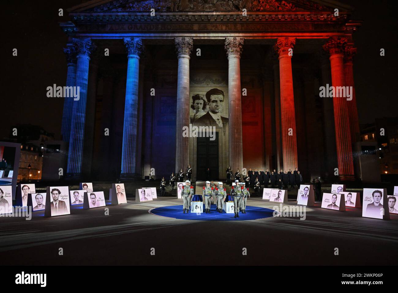 State ceremony for the induction into the mausoleum the Pantheon of ...