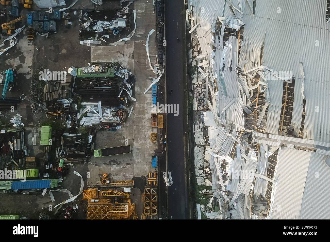 Sumedang Regency, West Java, Indonesia. 22nd Feb, 2024. Aerial view of ...