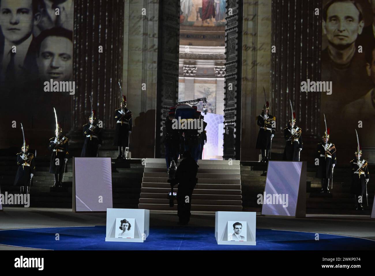 State ceremony for the induction into the mausoleum the Pantheon of ...